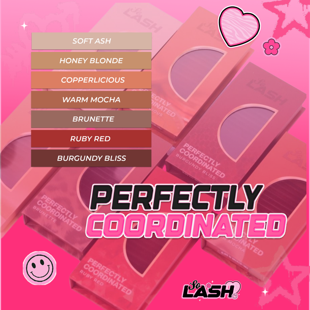 PERFECTLY COORDINATED-lash colour match – THAT'S SO LASH
